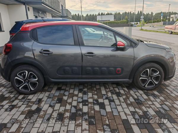 Grey Citroen C3 2020 in Tallinn, with an engine capacity of 1.50 L and mileage of 50 thousand km for 13500 €, photo 4 on AUTOMOTO.COM.LV