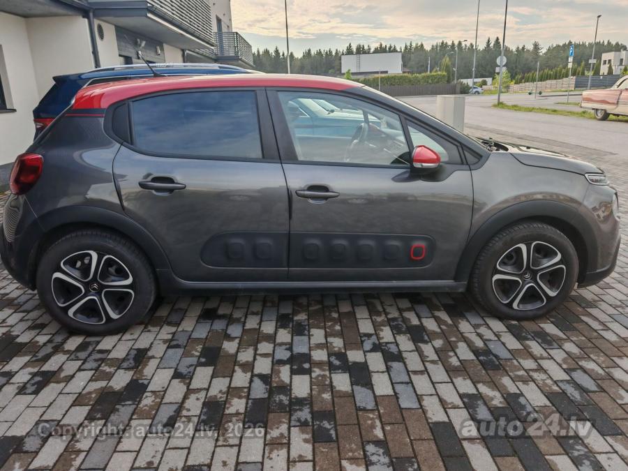 Pelēks Citroen C3 2020 Tallina, ar dzinēja tilpumu 1.50 L un nobraukumu 50 tūkst. km par 13500 €, foto 5 vietnē AUTOMOTO.COM.LV