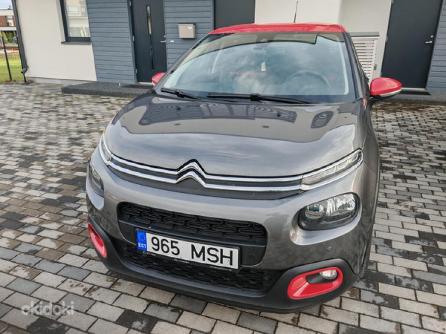 Pelēks Citroen C3 2020 Tallina, ar dzinēja tilpumu 1.50 L un nobraukumu 50 tūkst. km par 11900 €, foto 1 vietnē AUTOMOTO.COM.LV