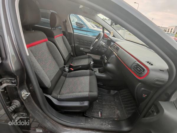 Pelēks Citroen C3 2020 Tallina, ar dzinēja tilpumu 1.50 L un nobraukumu 50 tūkst. km par 11900 €, foto 6 vietnē AUTOMOTO.COM.LV