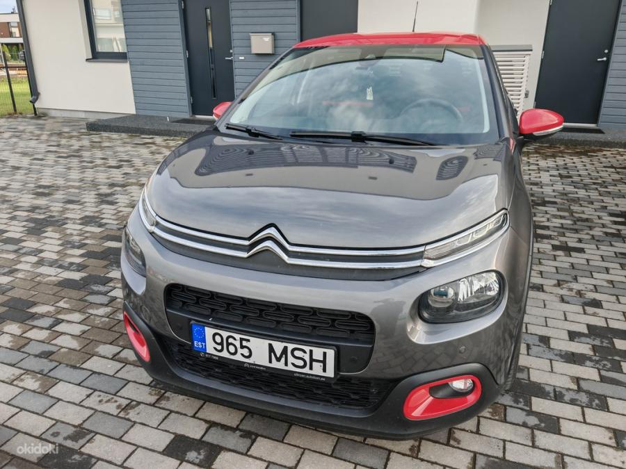 Pelēks Citroen C3 2020 Tallina, ar dzinēja tilpumu 1.50 L un nobraukumu 50 tūkst. km par 11900 €, foto 9 vietnē AUTOMOTO.COM.LV