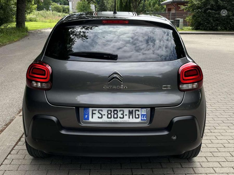 Серый Ситроен С3 2020 в Таураге, объемом двигателя 1.20 л и пробегом 60 тыс. км за 6250 €, фото 6 на AUTOMOTO.COM.LV