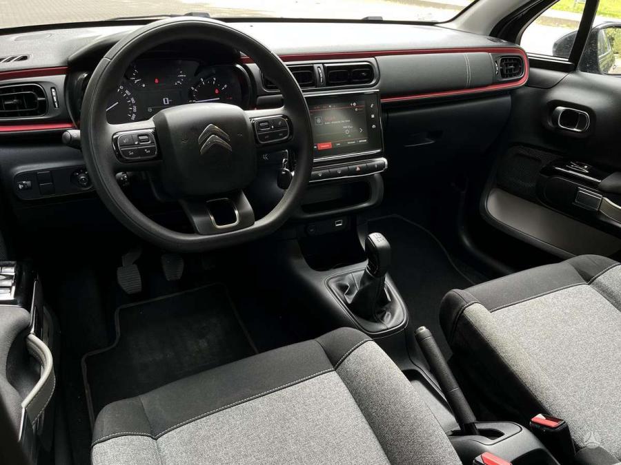 Серый Ситроен С3 2020 в Таураге, объемом двигателя 1.20 л и пробегом 60 тыс. км за 6250 €, фото 12 на AUTOMOTO.COM.LV