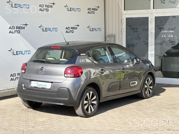 Grey Citroen C3 2020 in Riga, with an engine capacity of 1.20 L and mileage of 100 thousand km for 7900 €, photo 5 on AUTOMOTO.COM.LV