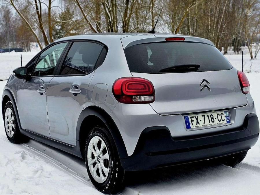 Grey Citroen C3 2021 in Taurage, with an engine capacity of 1.50 L and mileage of 107 thousand km for 7300 €, photo 5 on AUTOMOTO.COM.LV