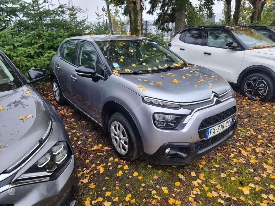 Grey Citroen C3 2021 in Taurage, with an engine capacity of 1.50 L and mileage of 107 thousand km for 7300 €, photo 40 on AUTOMOTO.COM.LV