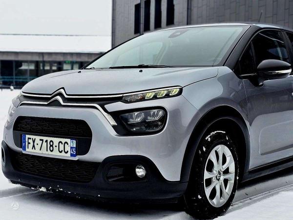 Grey Citroen C3 2021 in Taurage, with an engine capacity of 1.50 L and mileage of 107 thousand km for 7300 €, photo 10 on AUTOMOTO.COM.LV