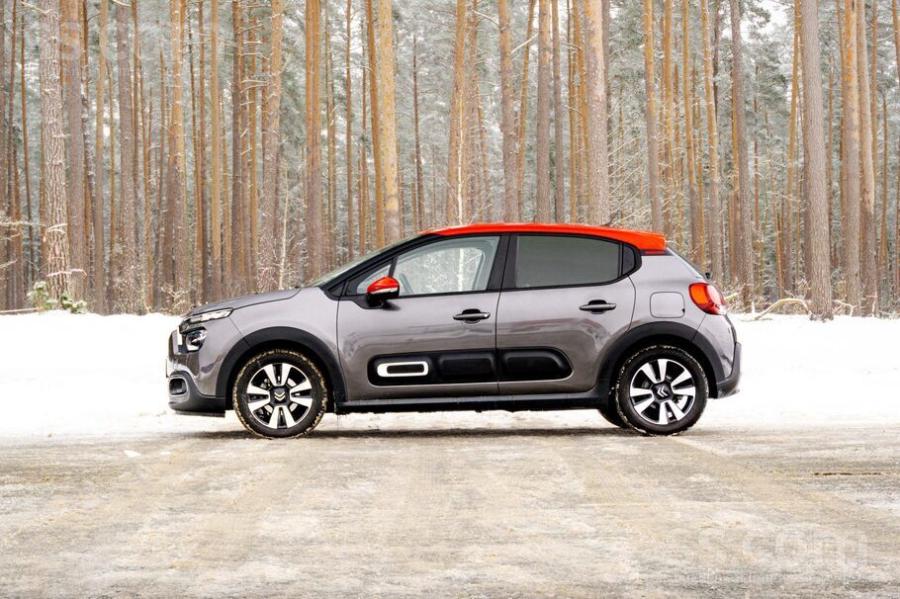 Pelēks Citroen C3 2021 Rīga, ar dzinēja tilpumu 1.20 L un nobraukumu 27 tūkst. km par 14890 €, foto 4 vietnē AUTOMOTO.COM.LV