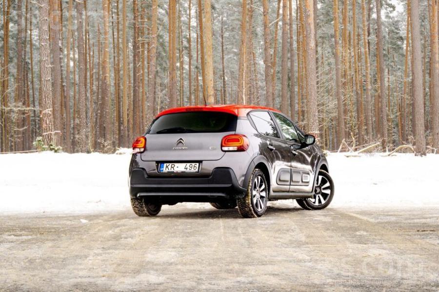 Pelēks Citroen C3 2021 Rīga, ar dzinēja tilpumu 1.20 L un nobraukumu 27 tūkst. km par 14890 €, foto 5 vietnē AUTOMOTO.COM.LV