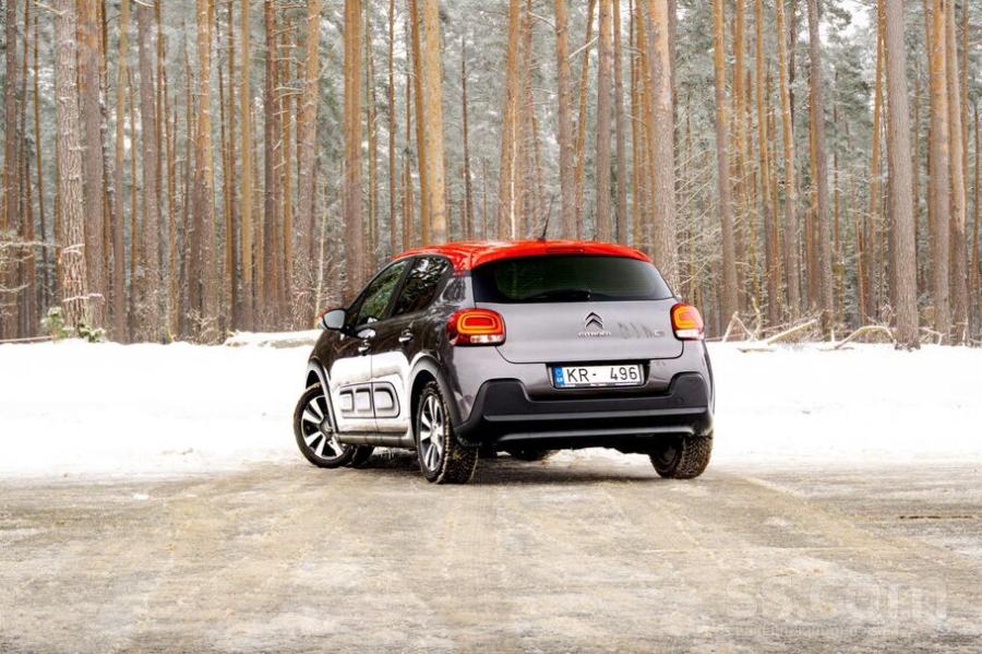 Pelēks Citroen C3 2021 Rīga, ar dzinēja tilpumu 1.20 L un nobraukumu 27 tūkst. km par 14890 €, foto 7 vietnē AUTOMOTO.COM.LV