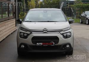 Grey Citroen C3 2021 in Riga, with an engine capacity of 1.20 L and mileage of 0 thousand km for 7650 €, photo 3 on AUTOMOTO.COM.LV