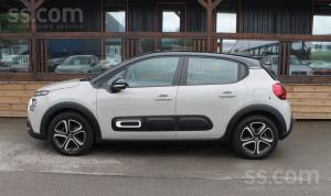 Grey Citroen C3 2021 in Riga, with an engine capacity of 1.20 L and mileage of 0 thousand km for 7650 €, photo 4 on AUTOMOTO.COM.LV