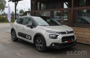 Grey Citroen C3 2021 in Riga, with an engine capacity of 1.20 L and mileage of 0 thousand km for 7650 €, photo 10 on AUTOMOTO.COM.LV