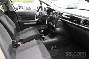 Grey Citroen C3 2021 in Riga, with an engine capacity of 1.20 L and mileage of 0 thousand km for 7650 €, photo 16 on AUTOMOTO.COM.LV