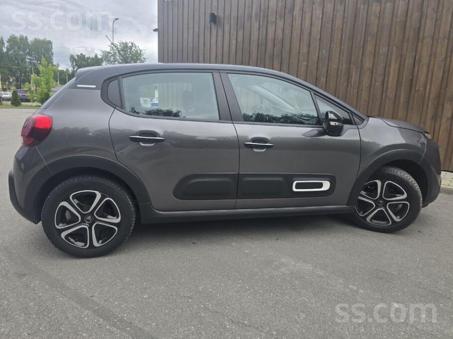 Pelēks Citroen C3 2022 Rīga, ar dzinēja tilpumu 1.20 L un nobraukumu 96 tūkst. km par 10900 €, foto 6 vietnē AUTOMOTO.COM.LV