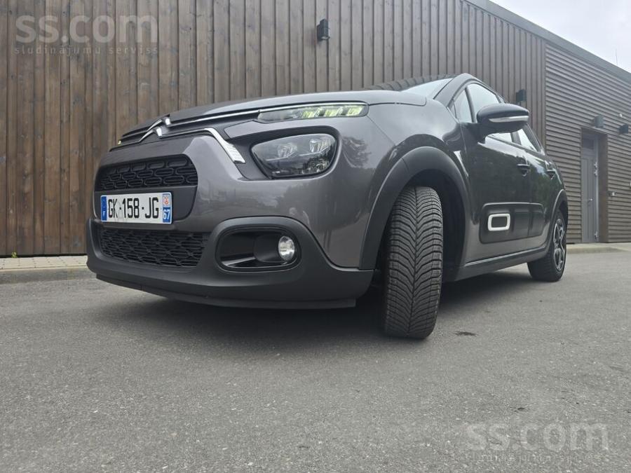 Pelēks Citroen C3 2022 Rīga, ar dzinēja tilpumu 1.20 L un nobraukumu 96 tūkst. km par 10900 €, foto 10 vietnē AUTOMOTO.COM.LV