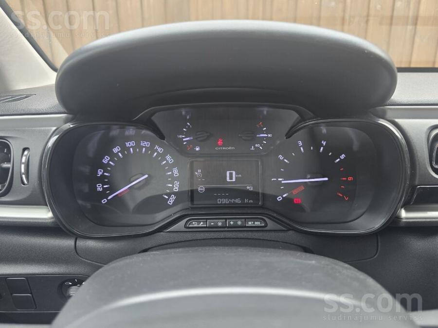 Pelēks Citroen C3 2022 Rīga, ar dzinēja tilpumu 1.20 L un nobraukumu 96 tūkst. km par 10900 €, foto 14 vietnē AUTOMOTO.COM.LV