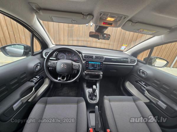 Pelēks Citroen C3 2022 Rīga, ar dzinēja tilpumu 1.20 L un nobraukumu 96 tūkst. km par 10900 €, foto 10 vietnē AUTOMOTO.COM.LV