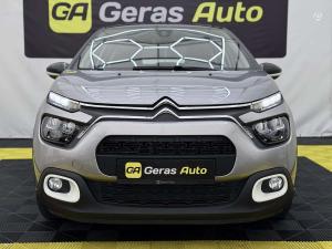 Grey Citroen C3 2022 in Vilnius, with an engine capacity of 1.20 L and mileage of 42 thousand km for 9900 €, photo 3 on AUTOMOTO.COM.LV