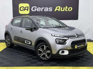 Grey Citroen C3 2022 in Vilnius, with an engine capacity of 1.20 L and mileage of 42 thousand km for 9900 €, photo 4 on AUTOMOTO.COM.LV