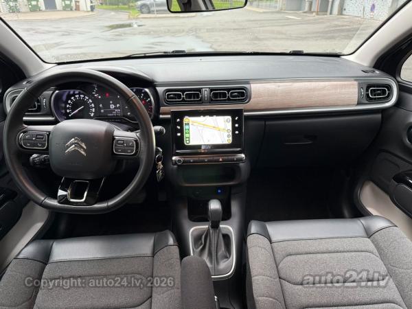 Grey Citroen C3 2022 in Tallinn, with an engine capacity of 1.20 L and mileage of 93 thousand km for 11900 €, photo 8 on AUTOMOTO.COM.LV