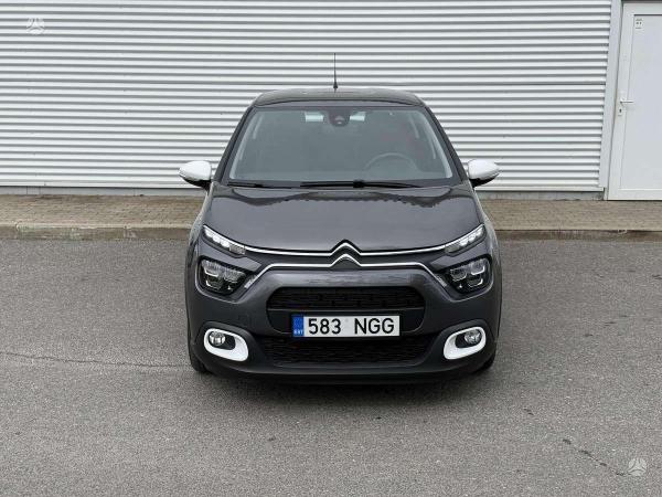 Grey Citroen C3 2024 in Vilnius, with an engine capacity of 1.20 L and mileage of 35 thousand km for 10950 €, photo 2 on AUTOMOTO.COM.LV