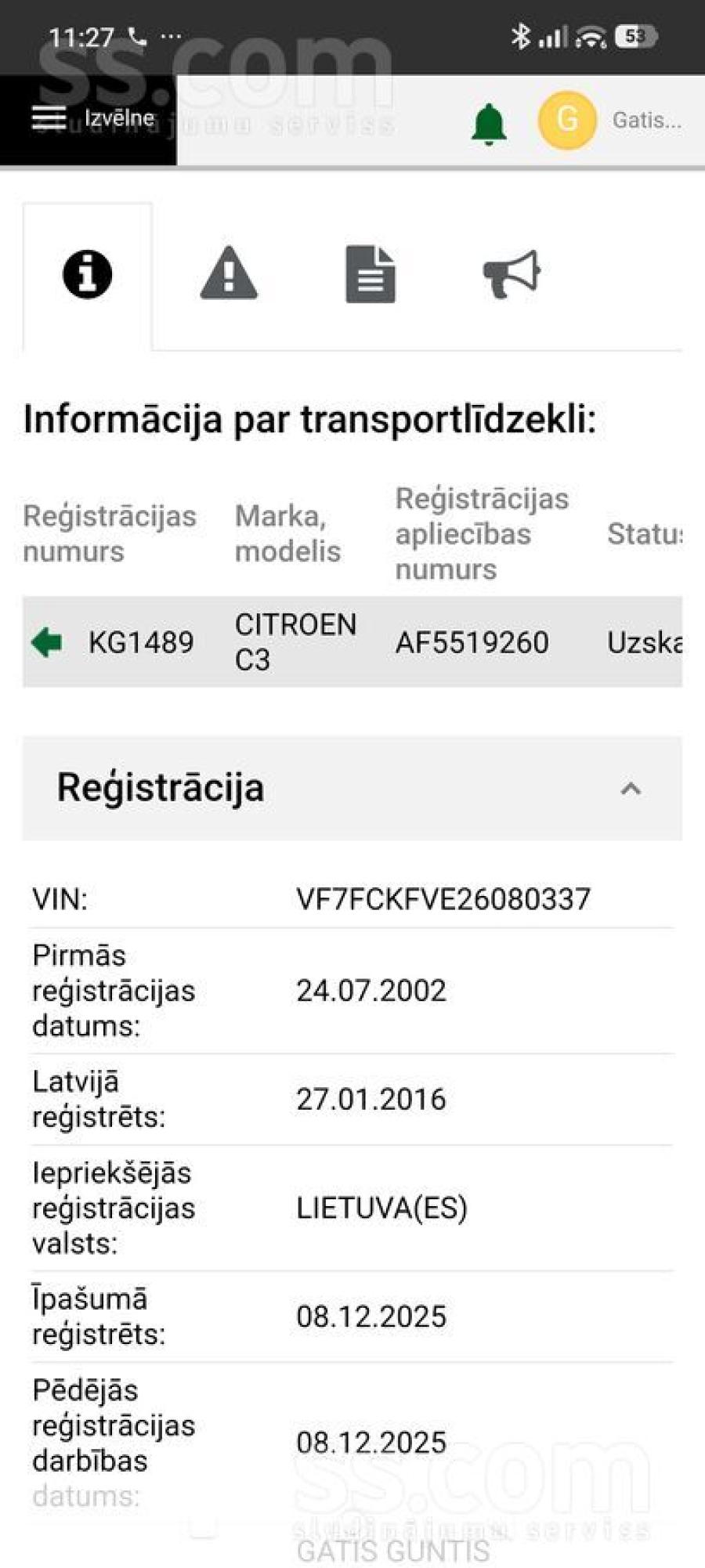 Ситроен С3 2002 в Рига, объемом двигателя 1.40 л и пробегом 174 тыс. км за 990 €, фото 12 на AUTOMOTO.COM.LV