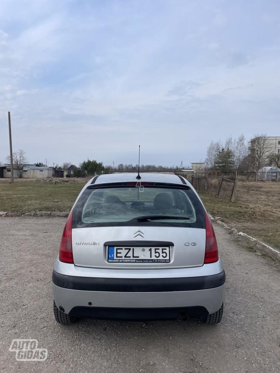 Citroen C3 2003 in Radviliskis, with an engine capacity of 1.10 L and mileage of 160 thousand km for 400 €, photo 4 on AUTOMOTO.COM.LV