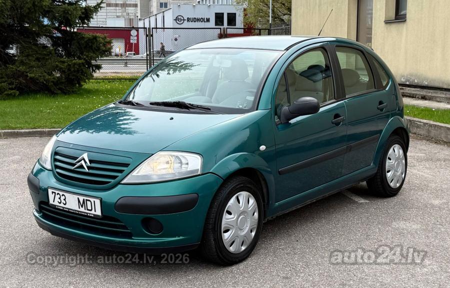 Citroen C3 2003 Tallina, ar dzinēja tilpumu 1.40 L un nobraukumu 124 tūkst. km par 1199 €, foto 4 vietnē AUTOMOTO.COM.LV