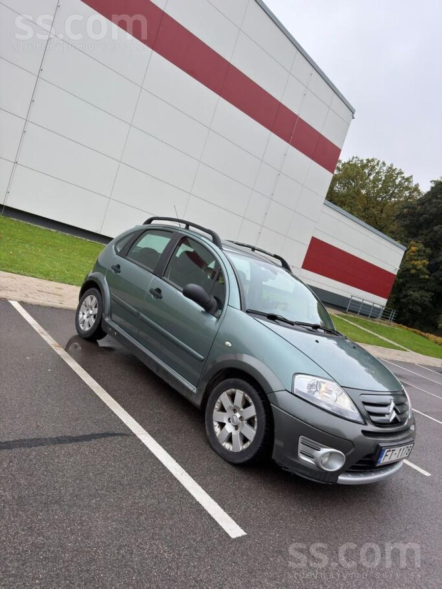 Citroen C3 2006 in Bauska, with an engine capacity of 1.60 L and mileage of 213 thousand km for 1300 €, photo 1 on AUTOMOTO.COM.LV
