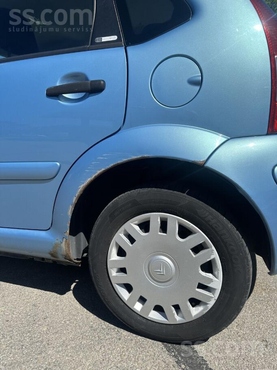 Citroen C3 2007 Rīga, ar dzinēja tilpumu 1.40 L un nobraukumu 193 tūkst. km par 450 €, foto 6 vietnē AUTOMOTO.COM.LV