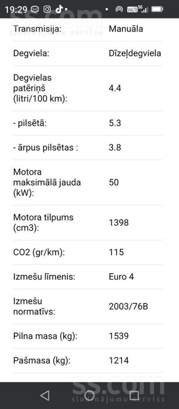Ситроен С3 2008 в Огре, объемом двигателя 1.40 л и пробегом 23 тыс. км за 2200 €, фото 4 на AUTOMOTO.COM.LV