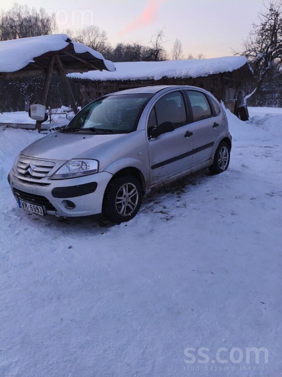 Citroen C3 2008 Krāslava, ar dzinēja tilpumu 1.40 L un nobraukumu 324 tūkst. km par 1500 €, foto 2 vietnē AUTOMOTO.COM.LV