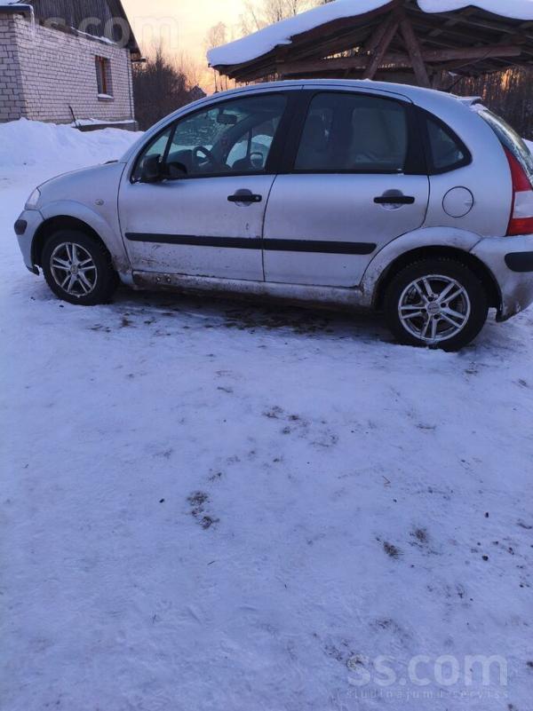 Citroen C3 2008 Krāslava, ar dzinēja tilpumu 1.40 L un nobraukumu 324 tūkst. km par 1150 €, foto 3 vietnē AUTOMOTO.COM.LV