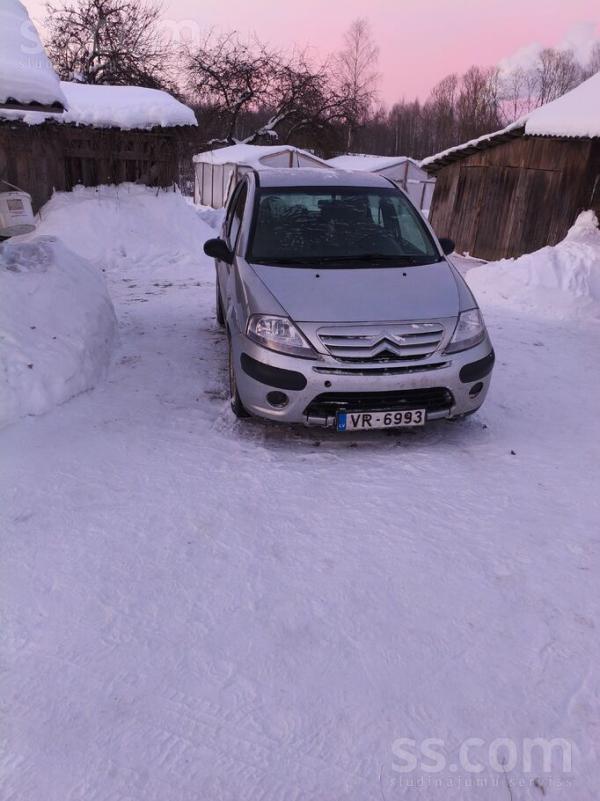 Citroen C3 2008 Krāslava, ar dzinēja tilpumu 1.40 L un nobraukumu 324 tūkst. km par 1150 €, foto 4 vietnē AUTOMOTO.COM.LV