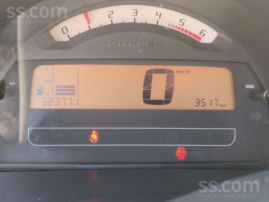 Ситроен С3 2008 в Краслава, объемом двигателя 1.40 л и пробегом 324 тыс. км за 1150 €, фото 12 на AUTOMOTO.COM.LV