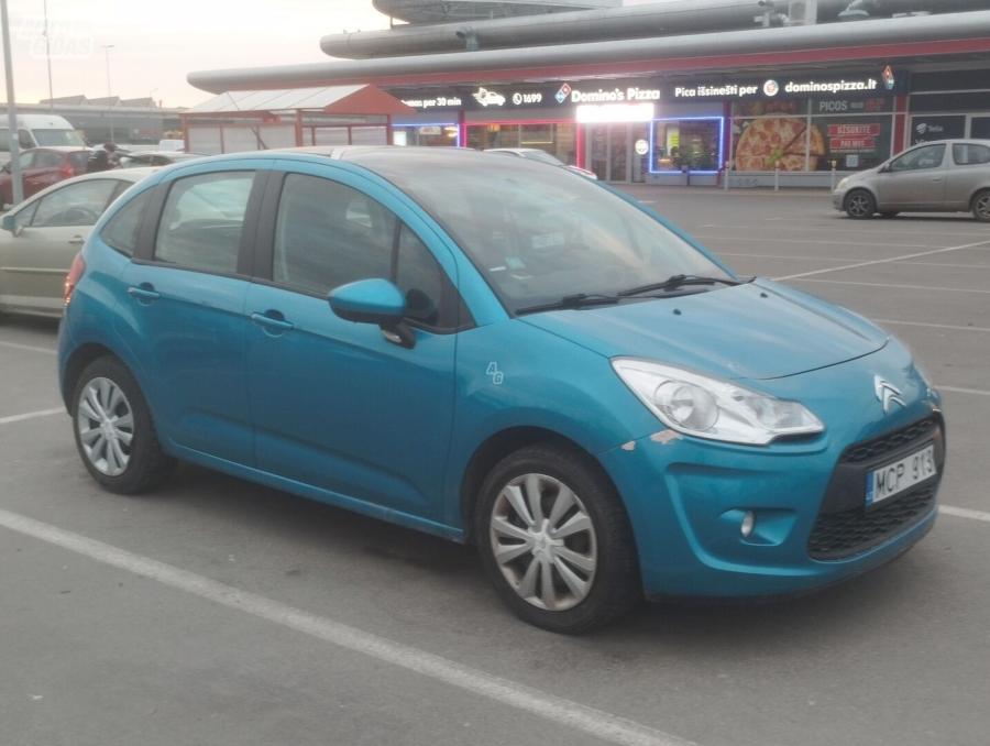 Citroen C3 2011 Viļņa, ar dzinēja tilpumu 1.40 L un nobraukumu 287 tūkst. km par 1200 €, foto 4 vietnē AUTOMOTO.COM.LV