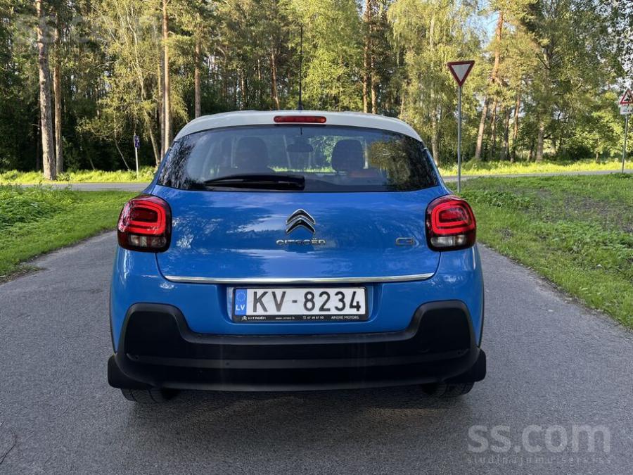 Citroen C3 2017 in Riga, with an engine capacity of 1.20 L and mileage of 159 thousand km for 6450 €, photo 6 on AUTOMOTO.COM.LV