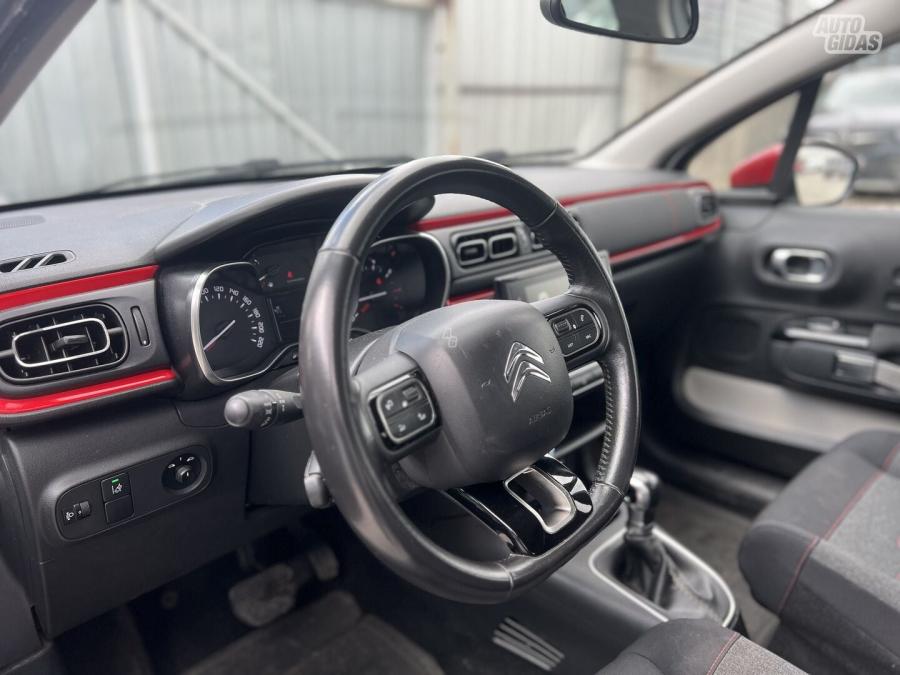Citroen C3 2017 Kauņa, ar dzinēja tilpumu 1.20 L un nobraukumu 189 tūkst. km par 4500 €, foto 11 vietnē AUTOMOTO.COM.LV