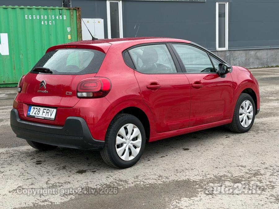 Citroen C3 2017 Tallina, ar dzinēja tilpumu 1.20 L un nobraukumu 103 tūkst. km par 6800 €, foto 4 vietnē AUTOMOTO.COM.LV