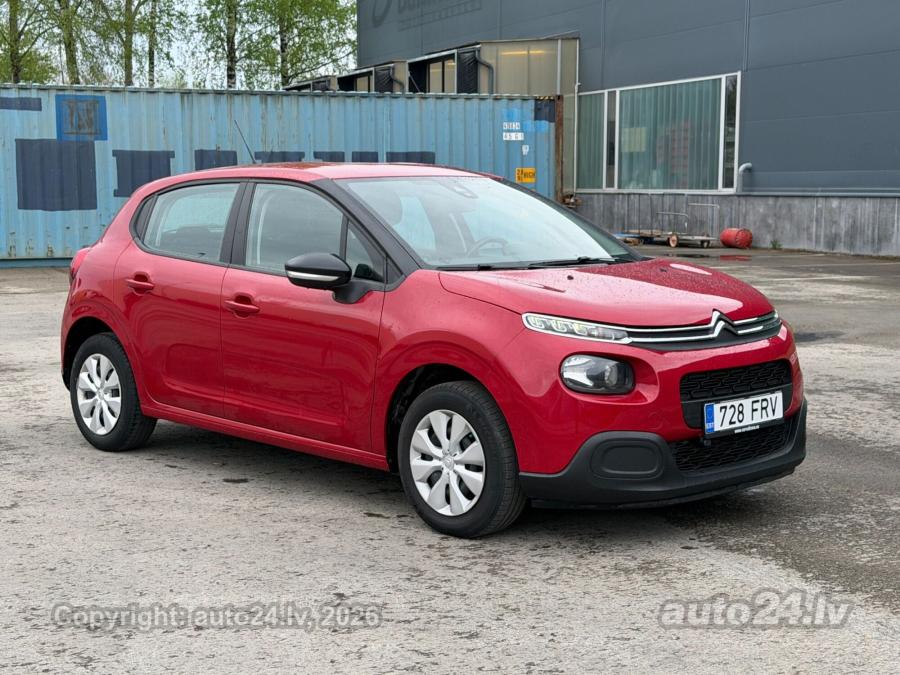 Citroen C3 2017 Tallina, ar dzinēja tilpumu 1.20 L un nobraukumu 103 tūkst. km par 6800 €, foto 5 vietnē AUTOMOTO.COM.LV