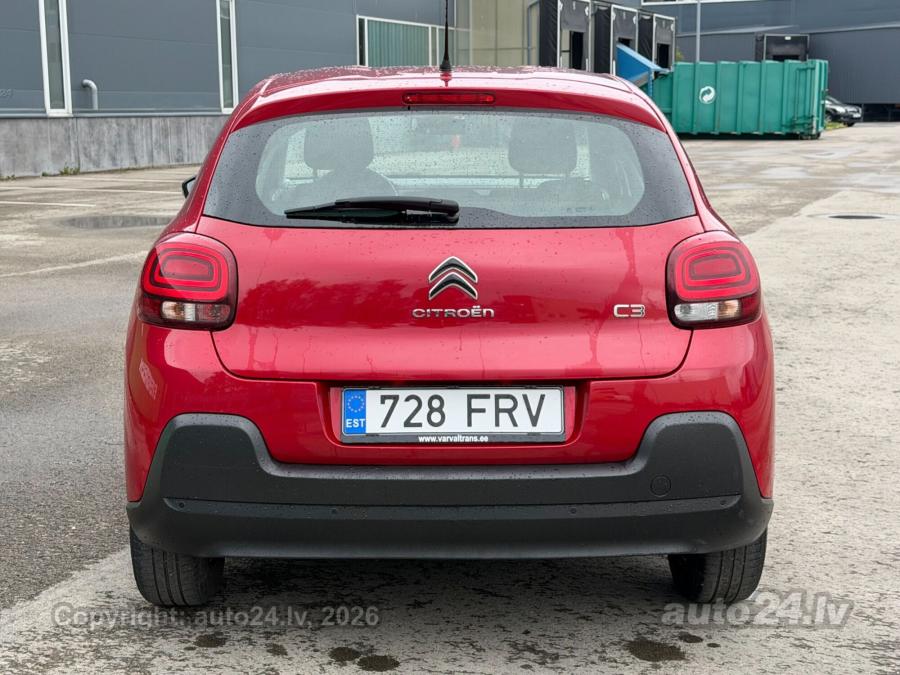 Citroen C3 2017 Tallina, ar dzinēja tilpumu 1.20 L un nobraukumu 103 tūkst. km par 6800 €, foto 7 vietnē AUTOMOTO.COM.LV