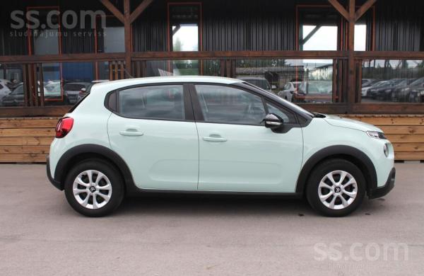 Citroen C3 2017 in Riga, with an engine capacity of 1.20 L and mileage of 0 thousand km for 6190 €, photo 7 on AUTOMOTO.COM.LV