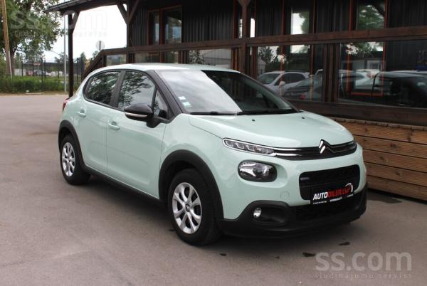 Citroen C3 2017 in Riga, with an engine capacity of 1.20 L and mileage of 0 thousand km for 6190 €, photo 8 on AUTOMOTO.COM.LV