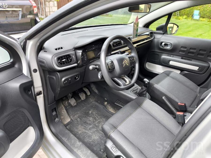 Citroen C3 2017 Jelgava, ar dzinēja tilpumu 1.20 L un nobraukumu 101 tūkst. km par 3700 €, foto 11 vietnē AUTOMOTO.COM.LV