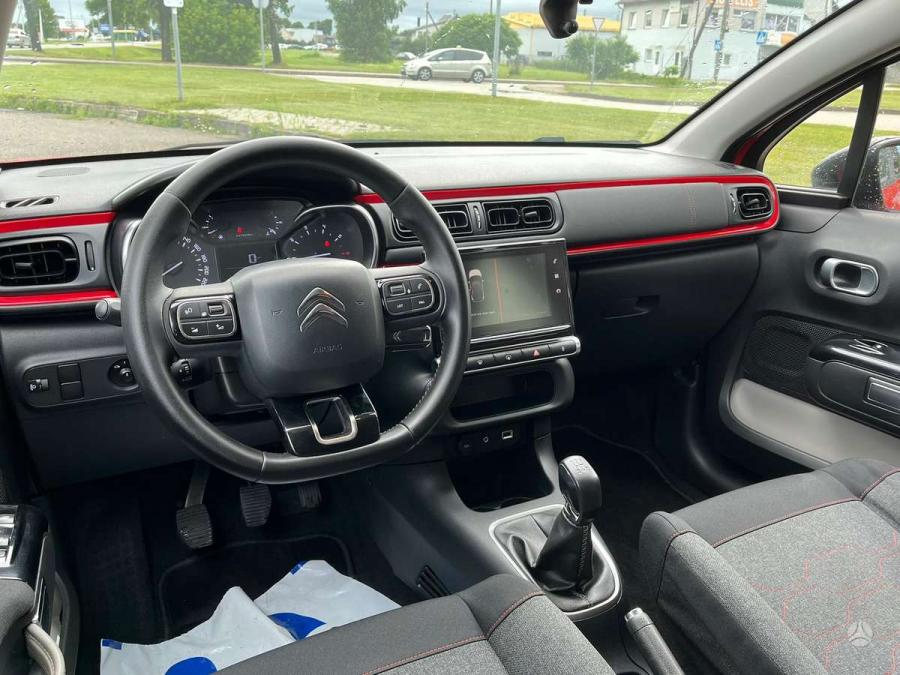 Citroen C3 2017 Tauragė, ar dzinēja tilpumu 1.60 L un nobraukumu 123 tūkst. km par 4950 €, foto 10 vietnē AUTOMOTO.COM.LV