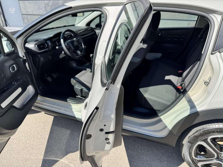 Citroen C3 2024 Marijampole, ar dzinēja tilpumu 1.50 L un nobraukumu 22 tūkst. km par 8900 €, foto 11 vietnē AUTOMOTO.COM.LV