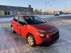 Oranžs Citroen C3 2017 Kauņa, ar dzinēja tilpumu 1.20 L un nobraukumu 130 tūkst. km par 4588 €, foto  vietnē AUTOMOTO.COM.LV