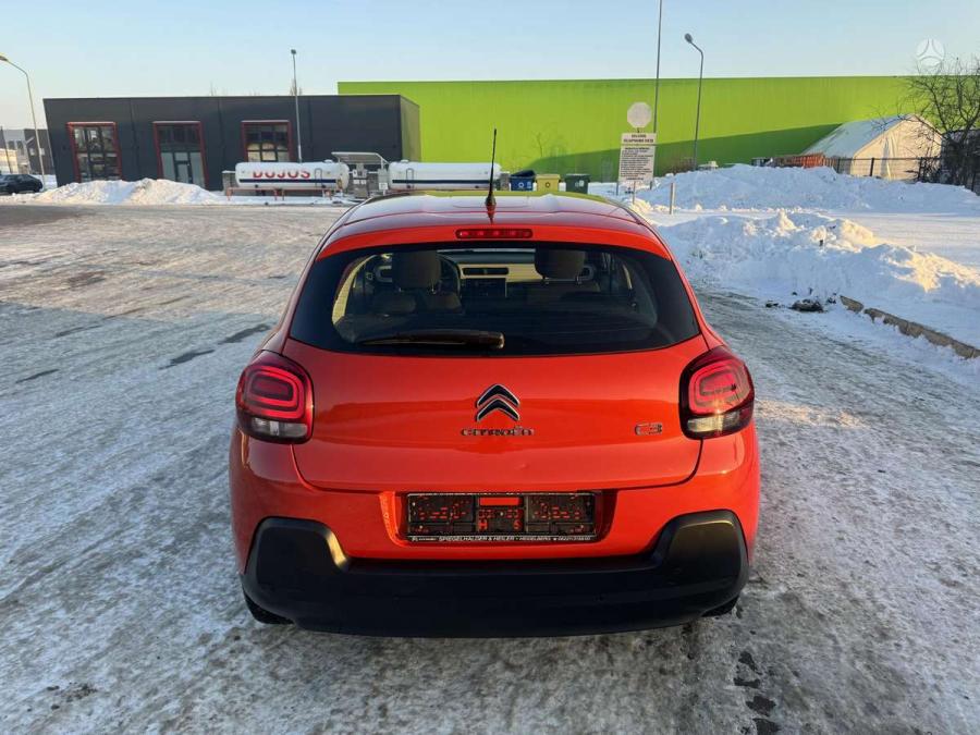 Orange Citroen C3 2017 in Kaunas, with an engine capacity of 1.20 L and mileage of 130 thousand km for 4588 €, photo 5 on AUTOMOTO.COM.LV