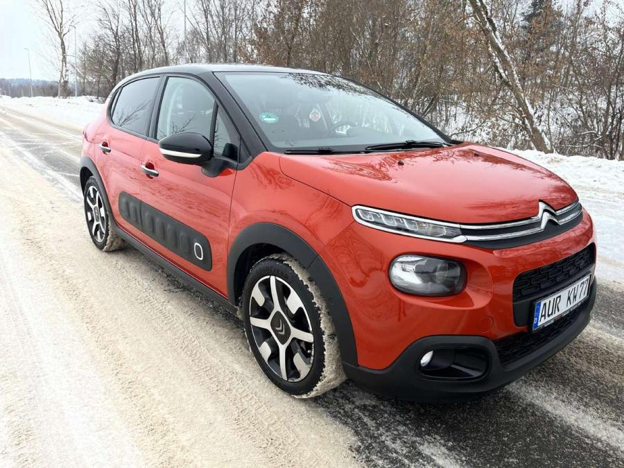 Orange Citroen C3 2017 in Vilnius, with an engine capacity of 1.20 L and mileage of 104 thousand km for 5890 €, photo 6 on AUTOMOTO.COM.LV